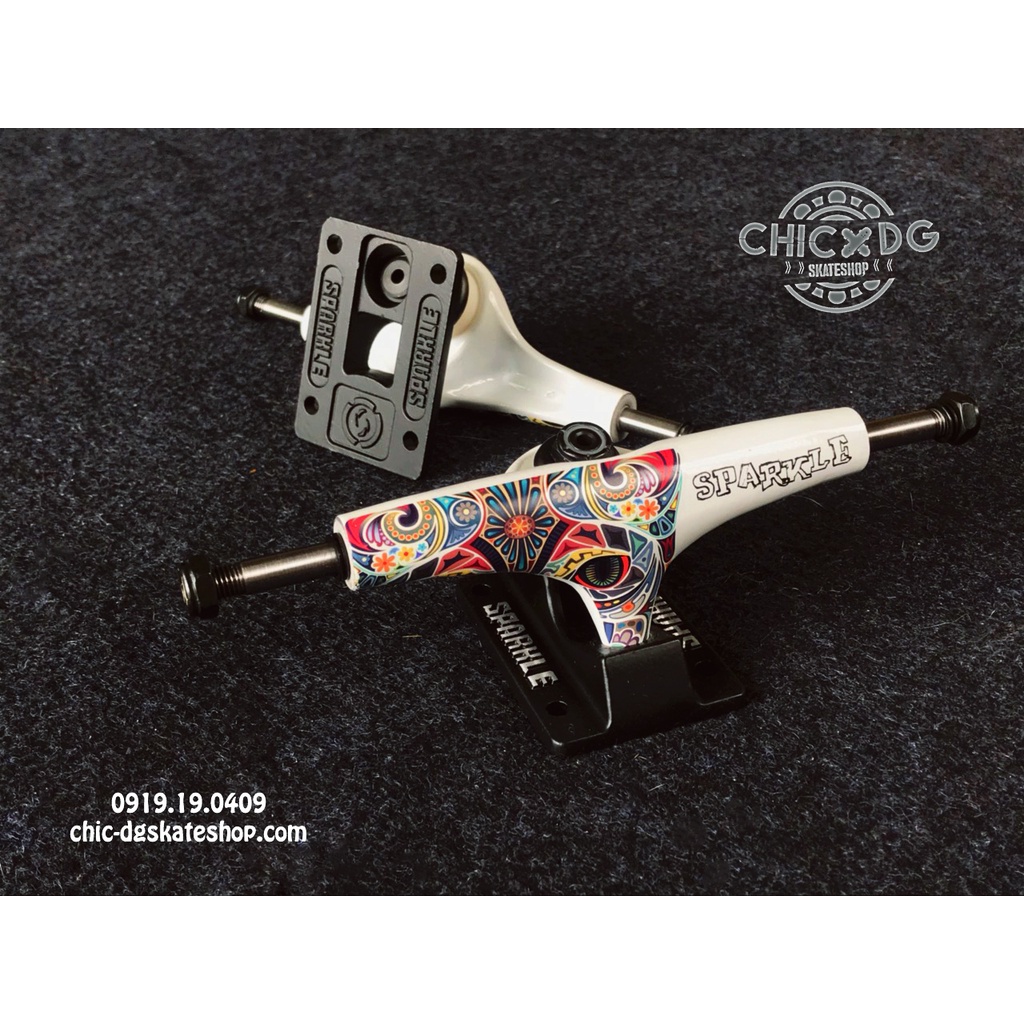 Truck ván trượt chuyên nghiệp - trục skateboard Cklone Hollow Kingpin 5 ...