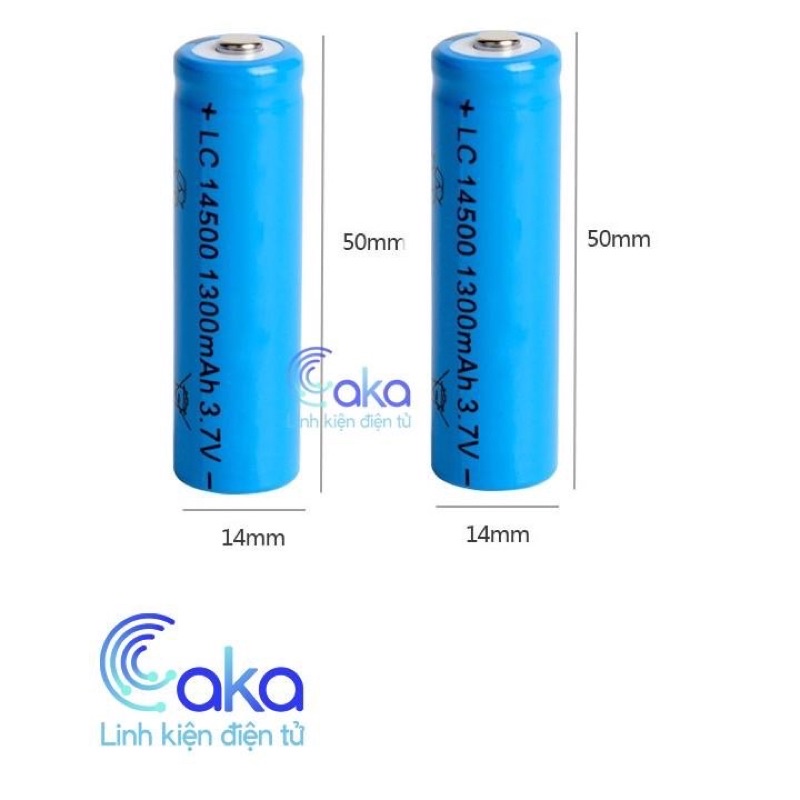 Pin 14500 3,7v 1000-1400mah | Shopee Việt Nam
