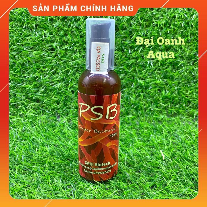 Vi Khuẩn Quang Hợp PSB 100ml - Men Vi Sinh sống cho bể Cá Cảnh - PSB 100ml | Shopee Việt Nam