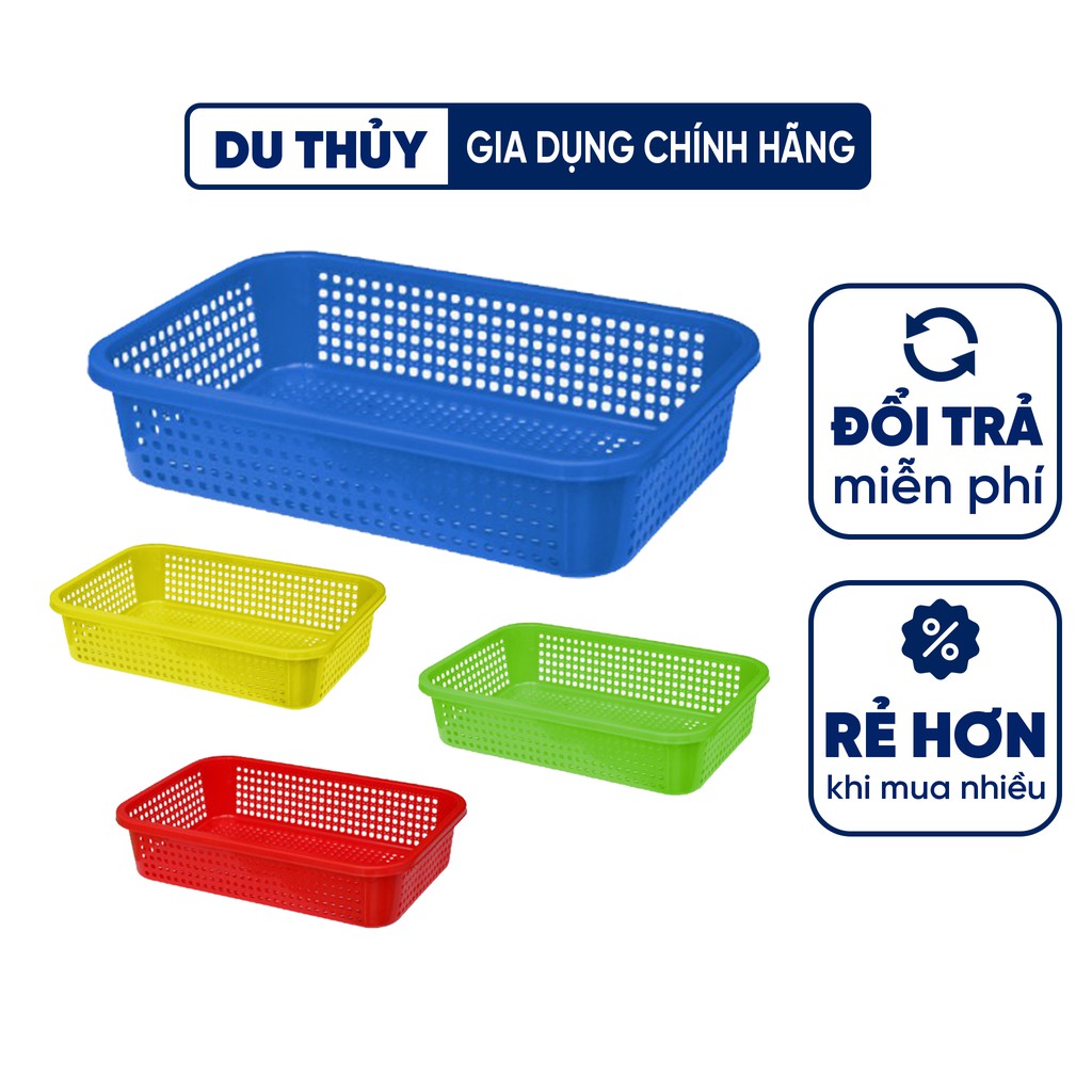 Rổ Nhựa Hình Chữ Nhật Nhỏ: Giải Pháp Lưu Trữ Đa Năng Và Tiện Lợi