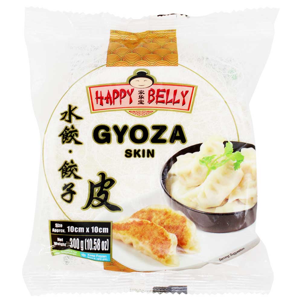 Vỏ Sủi Cảo Gyoza Skin Singapore Happy Belly 300gr*10cm*32 Lá/ Vỏ Dimsum ...