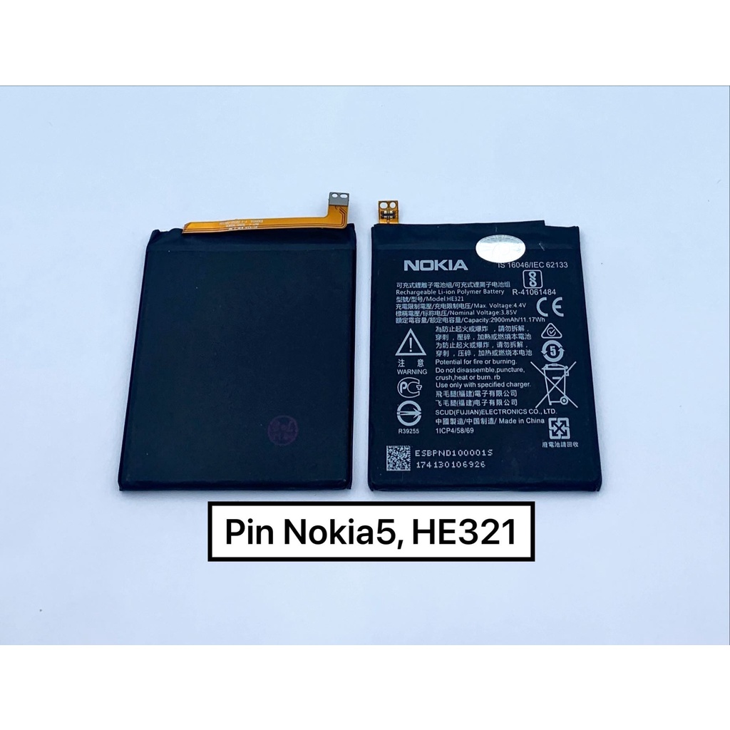 Pin Nokia HE321, Nokia5 | Shopee Việt Nam