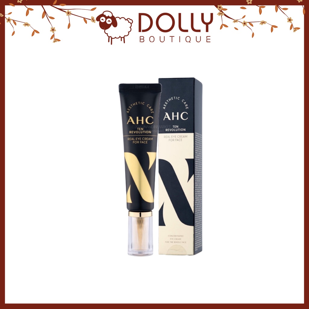 Kem mắt AHC Aesthetic Care Ten Revolution Real Eye Cream For Face 30ml [ 2022 ] | Shopee Việt Nam