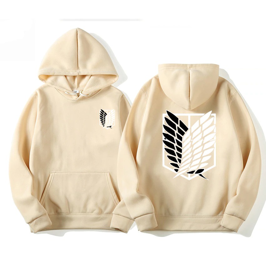 Áo Hoodie Anime Khoác Hoodie Nam Nữ Dạo Phố attack on titan | Shopee ...