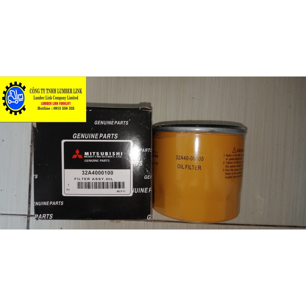 Lọc nhớt động cơ Mitshubishi S4S 32A40-00100 / 32B40-10100 Mitsubishi ...