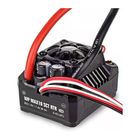 ESC brushless không chổi than hobbywing WP MAX10 SCT RTR 120A | Shopee ...