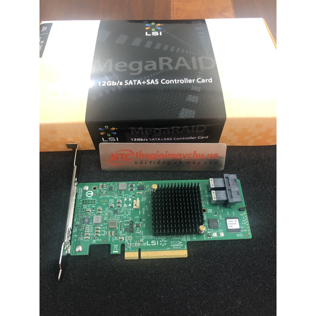 Card máy chủ LSI MegaRAID SAS 9341-8i | Shopee Việt Nam