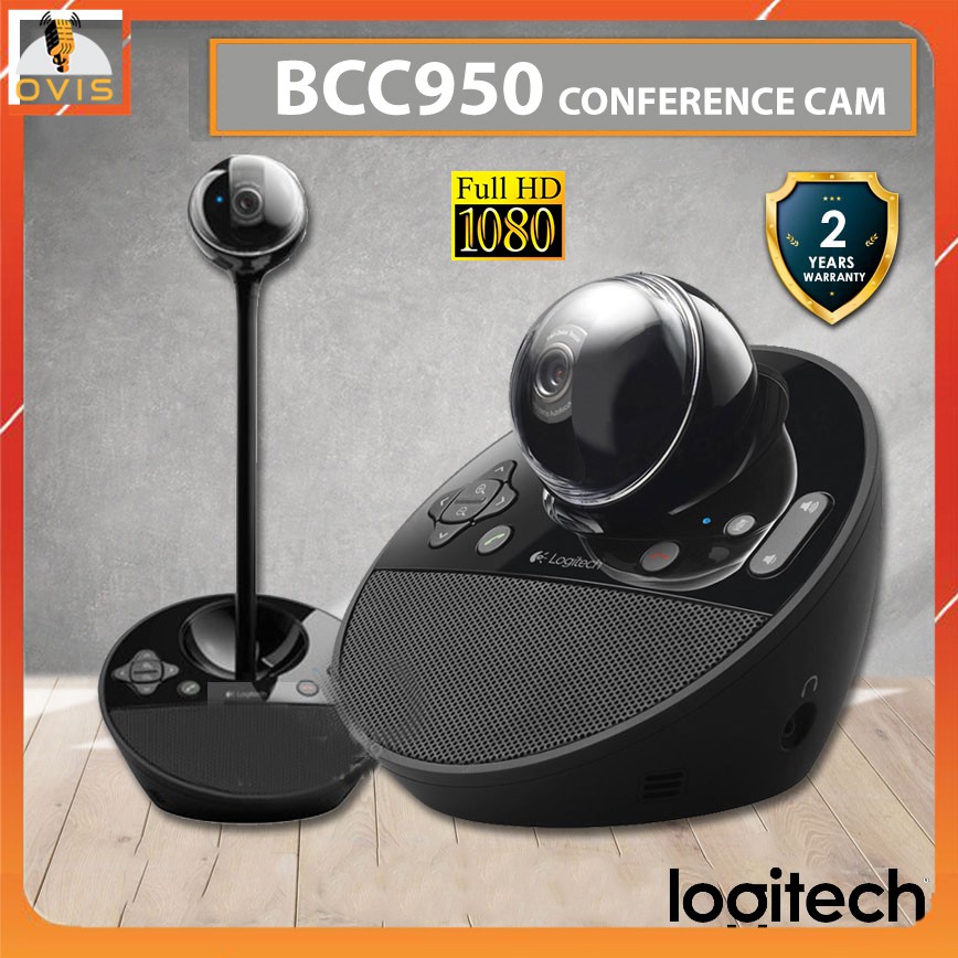Logitech BCC950 - Webcam Hội Thảo Trực Tuyến Cao Cấp Chất Lượng HD1080 ...