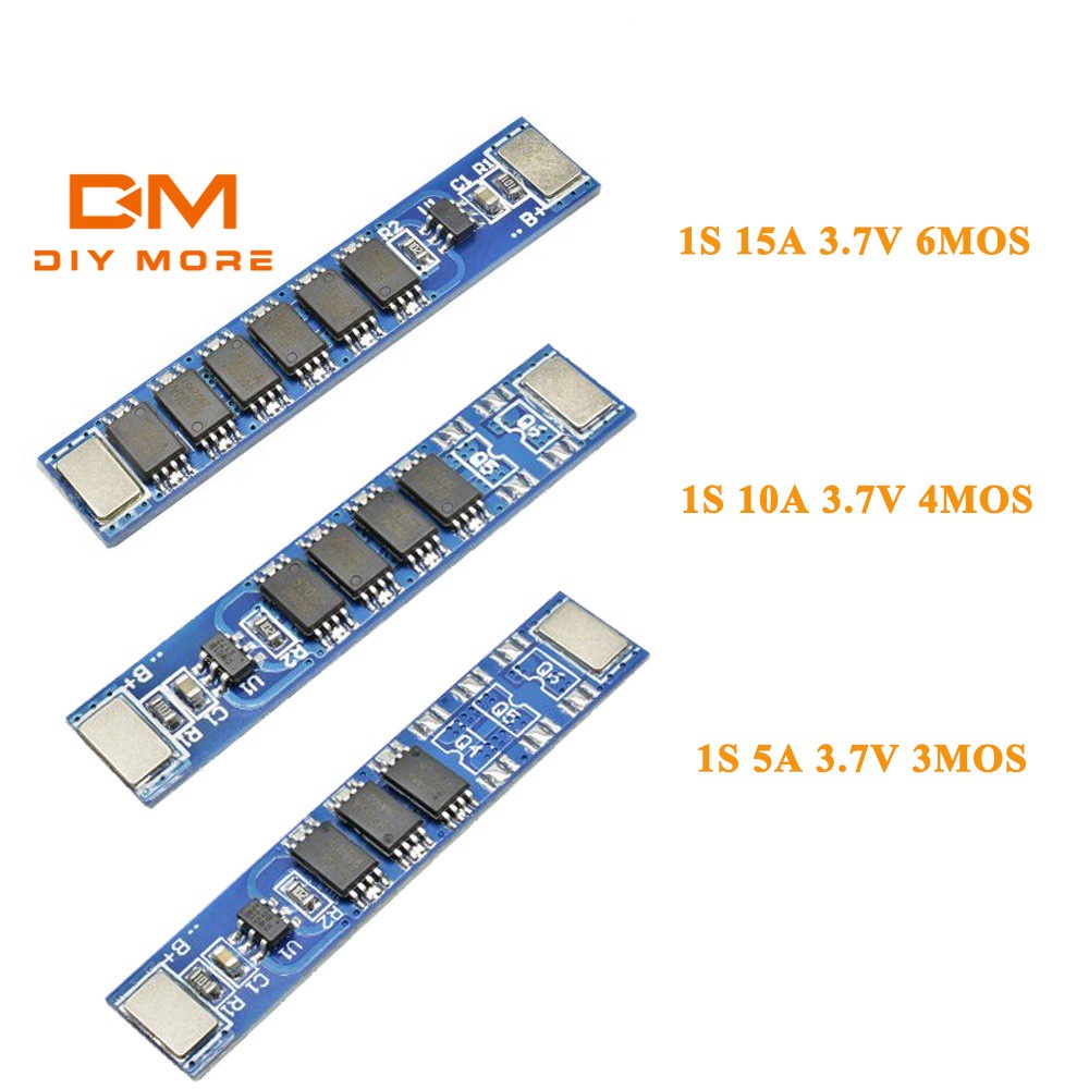 Bảng mạch sạc pin Lithium DIYMORE 1S 5/10/15A 3.7V 18650 | Shopee Việt Nam