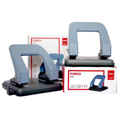 Máy đục lỗ Deli No.0104 35 tờ | Shopee Việt Nam
