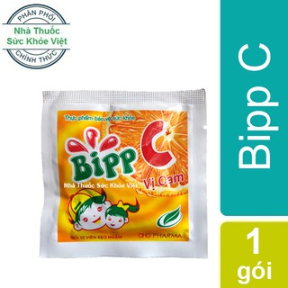 Chình Hãng : Kẹo ngậm Bipp C (Gói 10 Viên) | Shopee Việt Nam