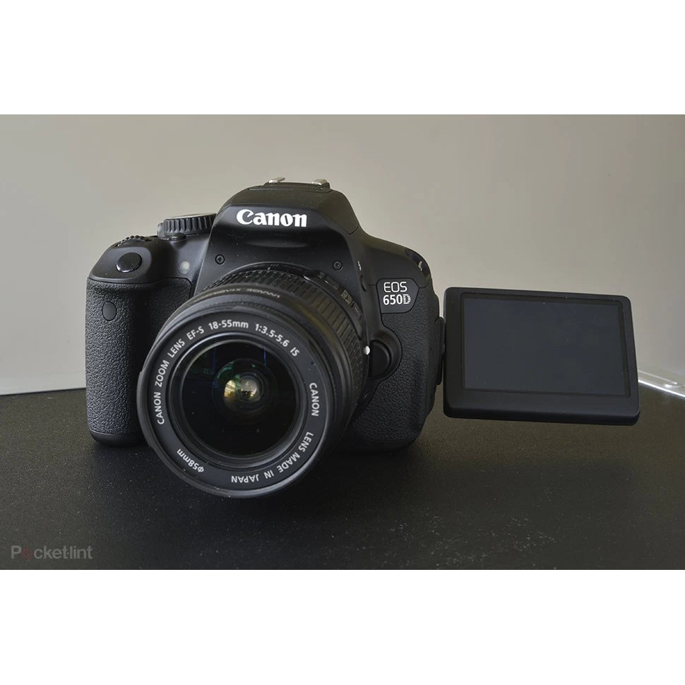 Máy ảnh Canon 650D + kit 18-55mm IS - 18.0 Megapixels - Quay Full HD ...