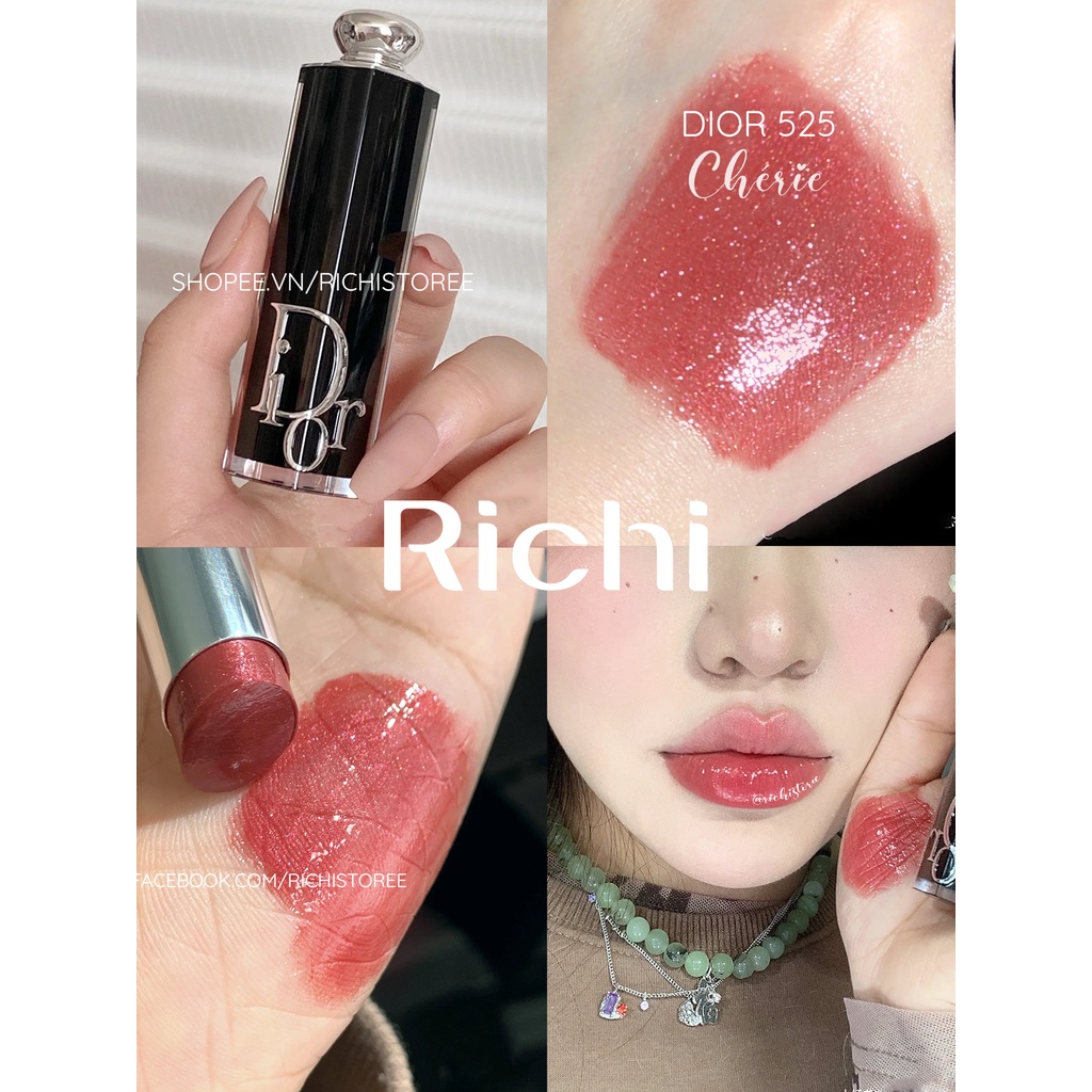 Son Dior Addict Hydrating Refillable Shine fullbox | Shopee Việt Nam