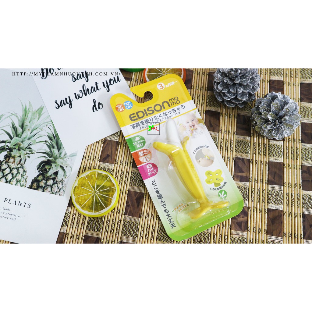 Gặm nướu chuối Edison mama | Shopee Việt Nam