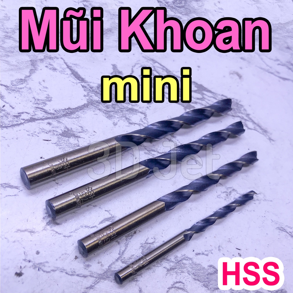 Mũi Khoan TỐt Nhỏ Mũi Khoan Sắt Mũi Khoan Gỗ Mũi Khoan Kim Loại Mũi Khoan Mini Shopee
