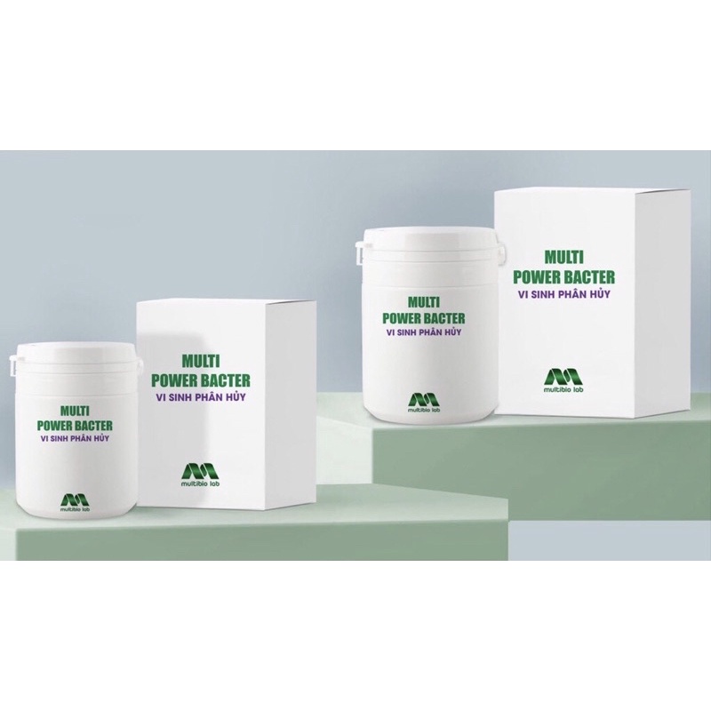 Vi Sinh Phân Huỷ Dạng Viên MULTI POWER BACTER | Multibio Lab - Phân Huỷ ...