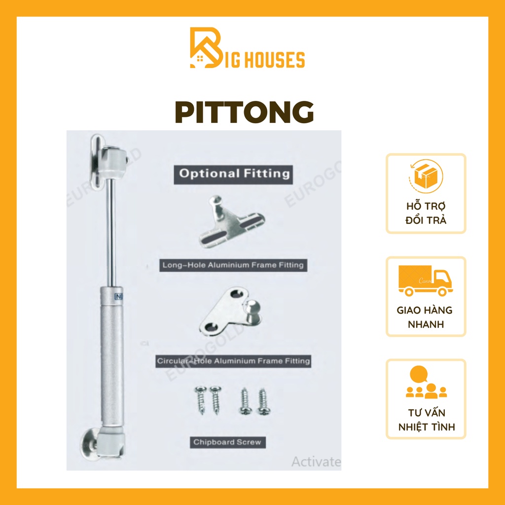 Tay nâng cánh tủ, ty hơi, Pittong nâng cánh tủ Eurogold | Shopee Việt Nam