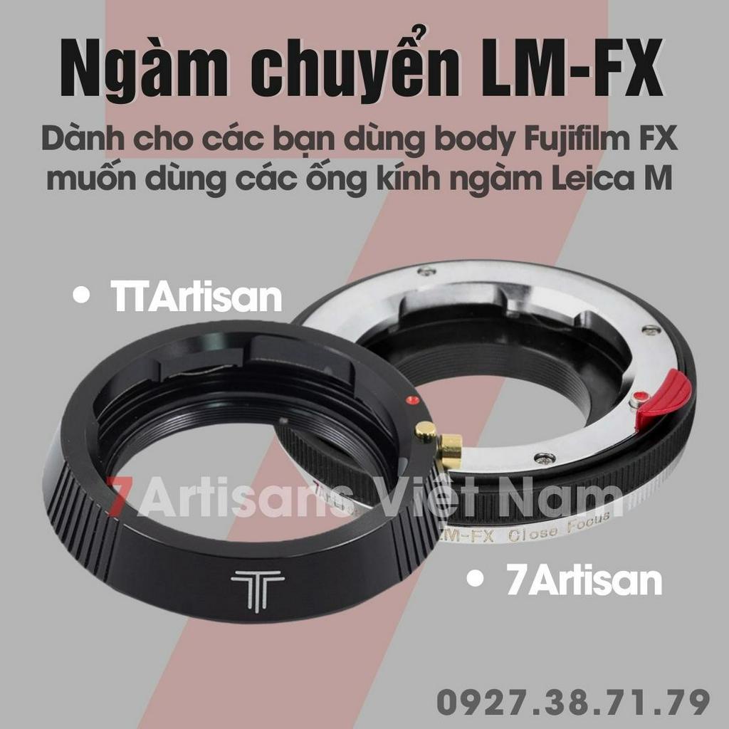 Ngàm chuyển Leica M qua Fujifilm FX - Adapter 7Artisans LM-FX và ...