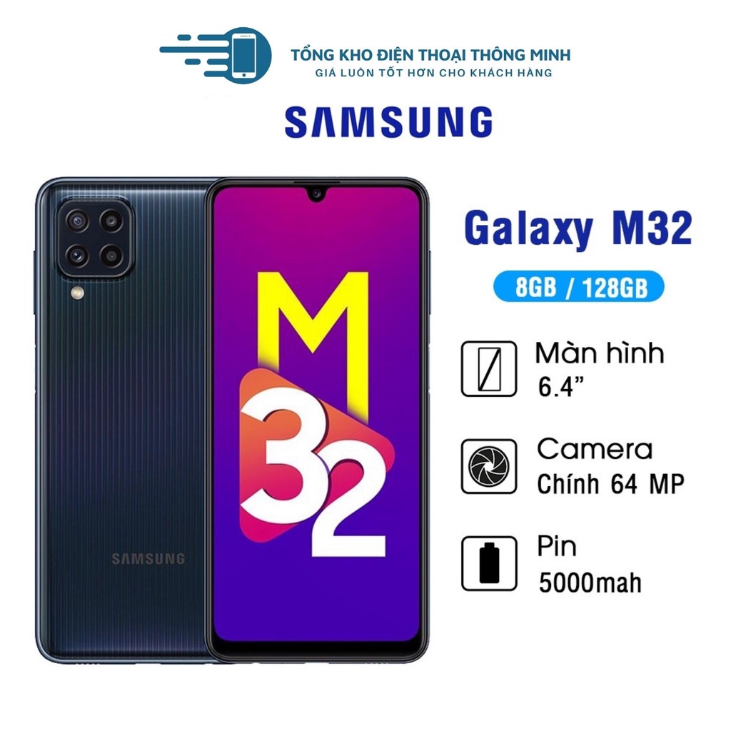 Điện thoại Samsung Galaxy M32 (8GB/128GB) - Chính hãng - Bảo hành 36 ...