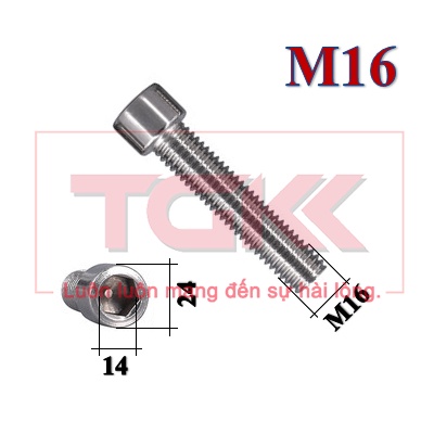 Bulong LGC đầu trụ inox 201 M16 | Shopee Việt Nam