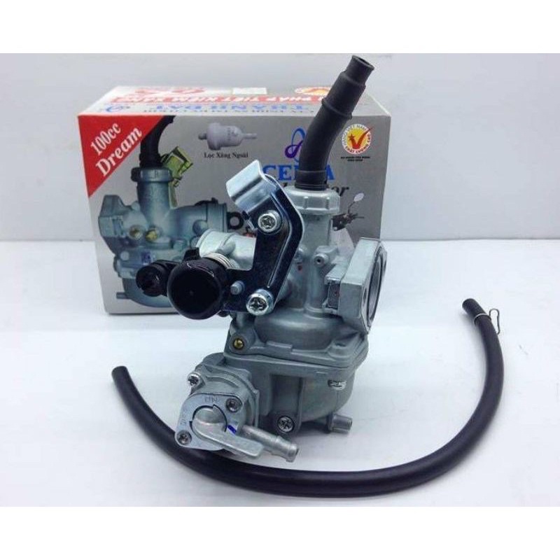 Chế hòa khí Dream 100cc, Wave 100cc hãng Centa (bình xăng con cơ cho ...