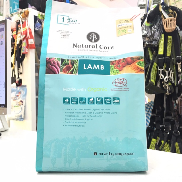 Thức ăn hạt Natural Core thịt cừu 1kg (Lamb) | Shopee Việt Nam