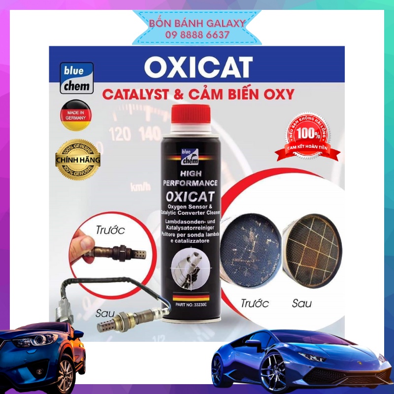 OXICAT - VỆ SINH CẢM BIẾN OXY VÀ BẦU LỌC KHÍ THẢI - BLUECHEM OXICAT 300ML | Shopee Việt Nam
