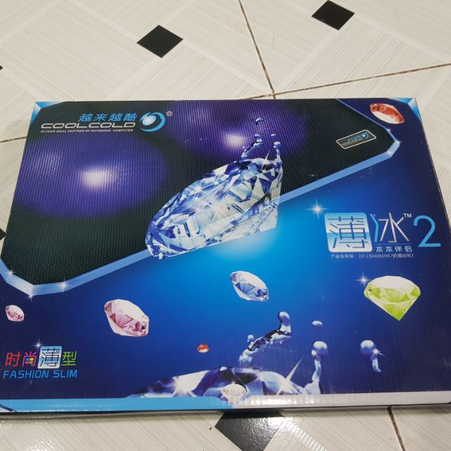 Đế tản nhiệt 2 quạt Coolcold k19 | Shopee Việt Nam