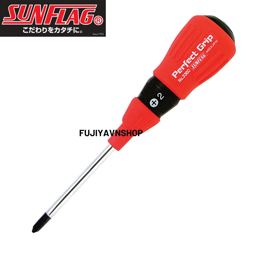 Tuốc nơ vít Sunflag 3380 4 Cạnh bake | Shopee Việt Nam
