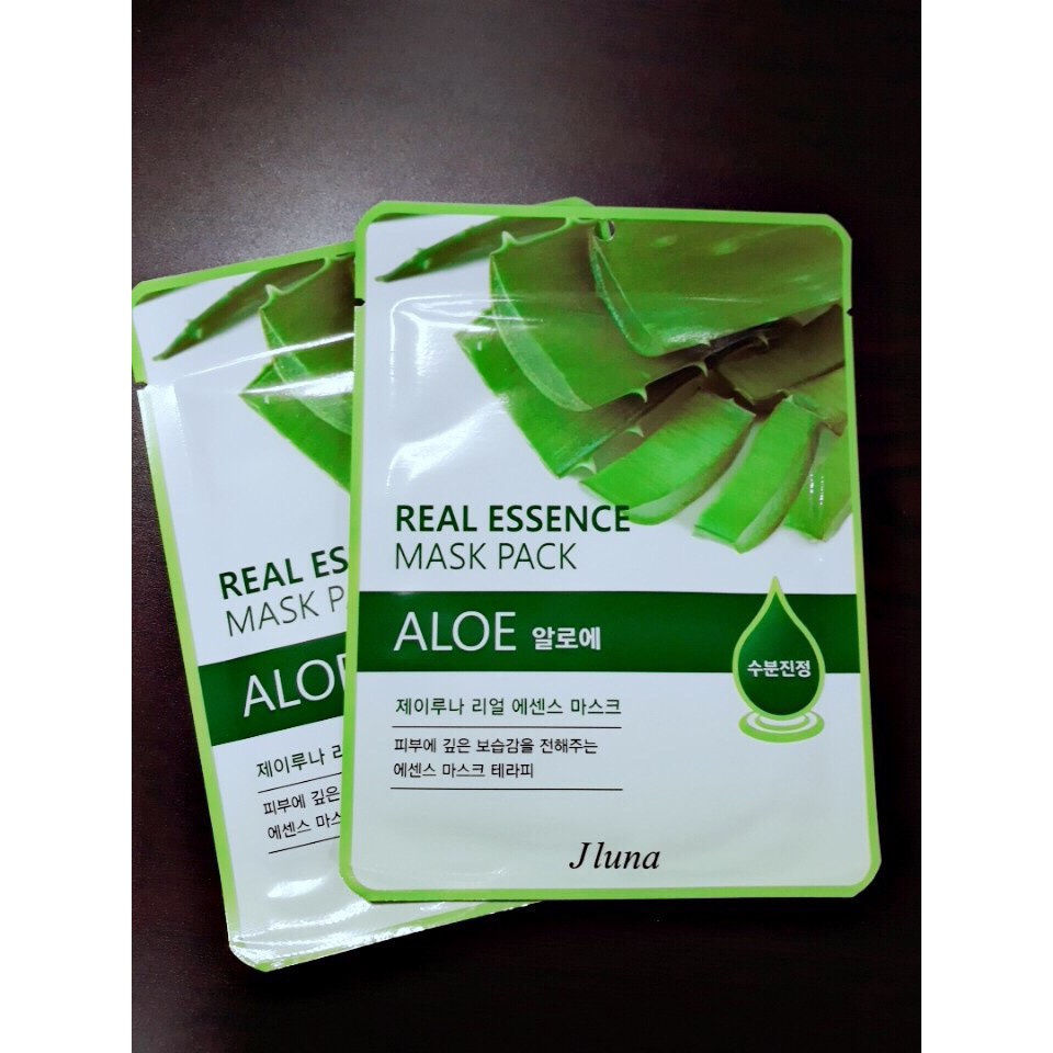 Mặt Nạ Dưỡng Chất Jluna Real Essence | Shopee Việt Nam