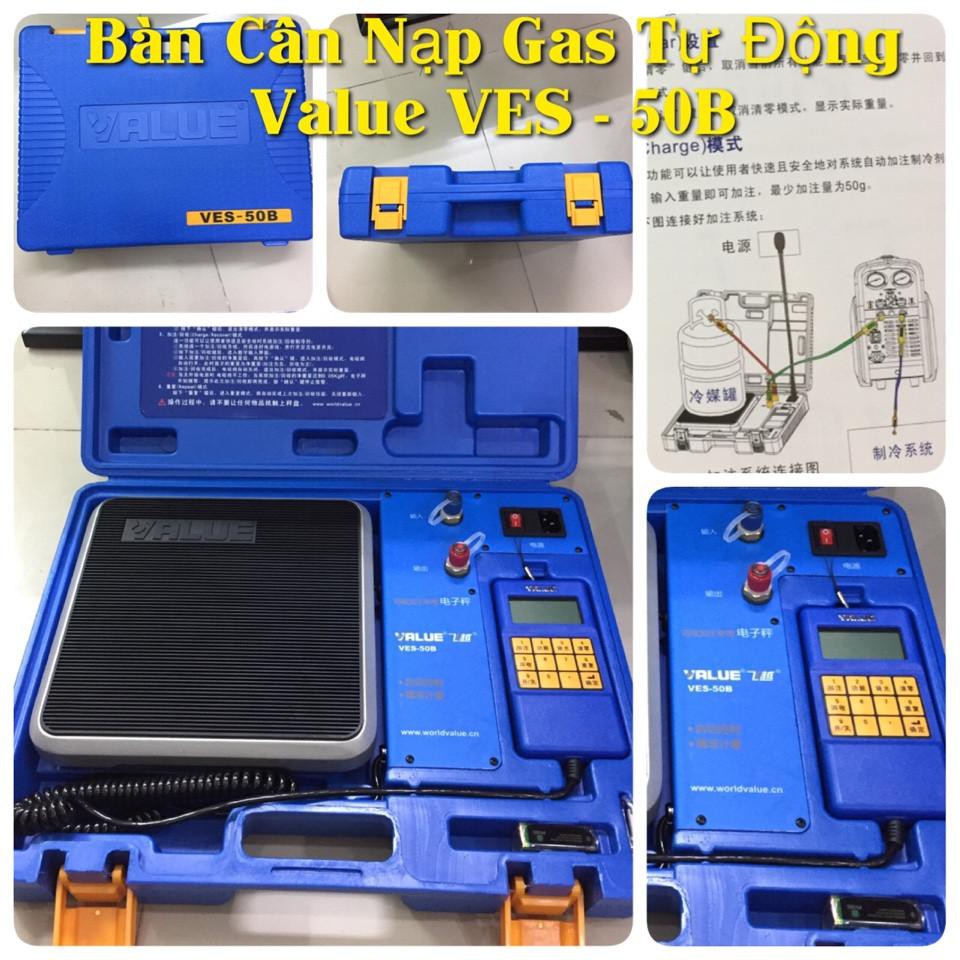 Bàn cân nạp ga tự động VALUE VES - 50B. | Shopee Việt Nam