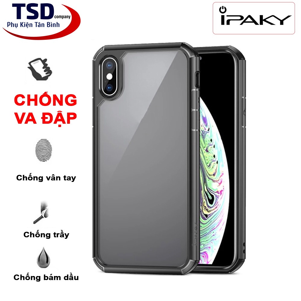 Ốp Lưng Cho iPhone X, XR, XS, XS MAX Chống Sốc iPaky Cao Cấp | Shopee ...