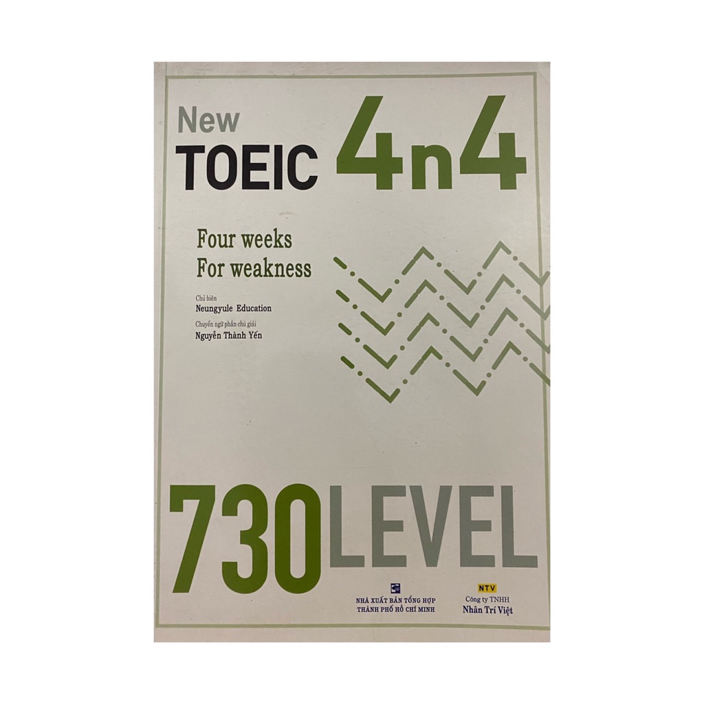Sách - New Toeic 4n4 Level ( Nhân Trí Việt ) | Shopee Việt Nam