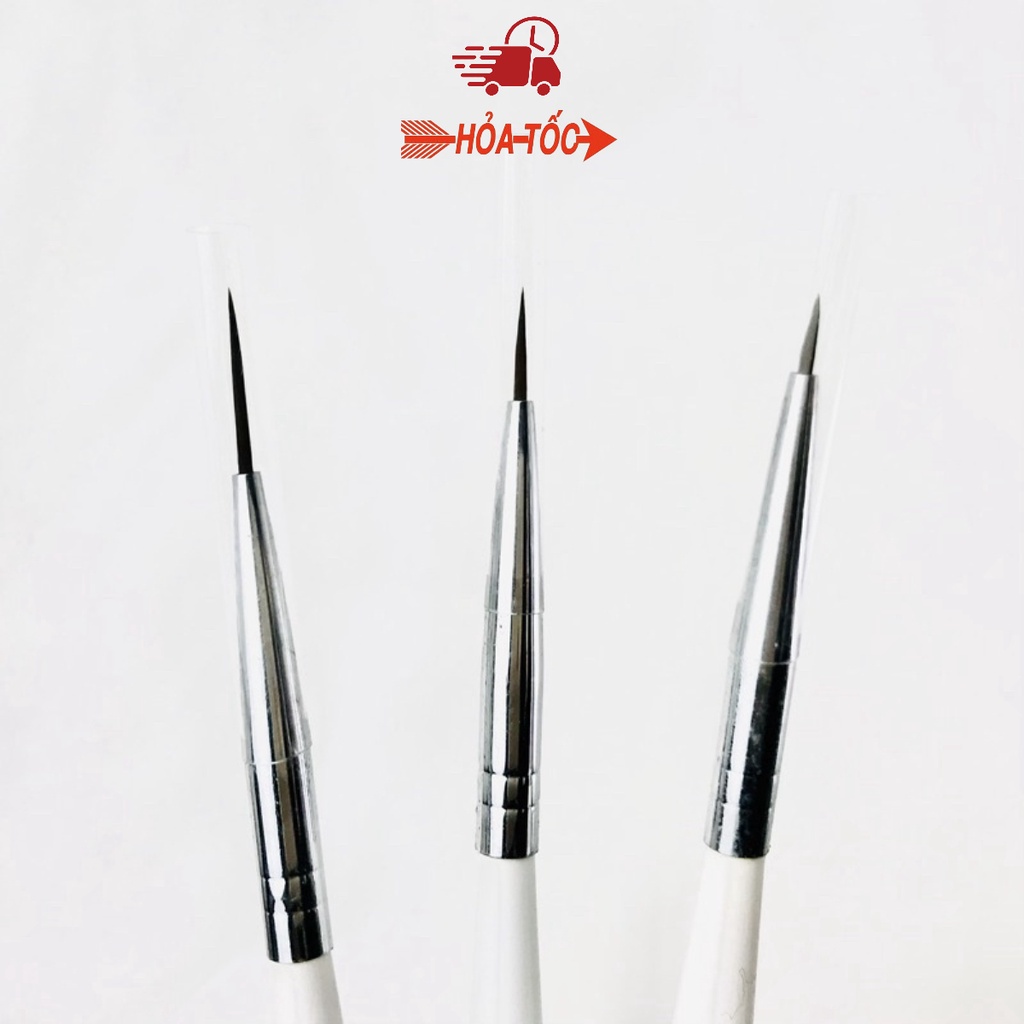 cọ vẽ nét 3 cây thân ngắn [ Sugi art shop] | Shopee Việt Nam