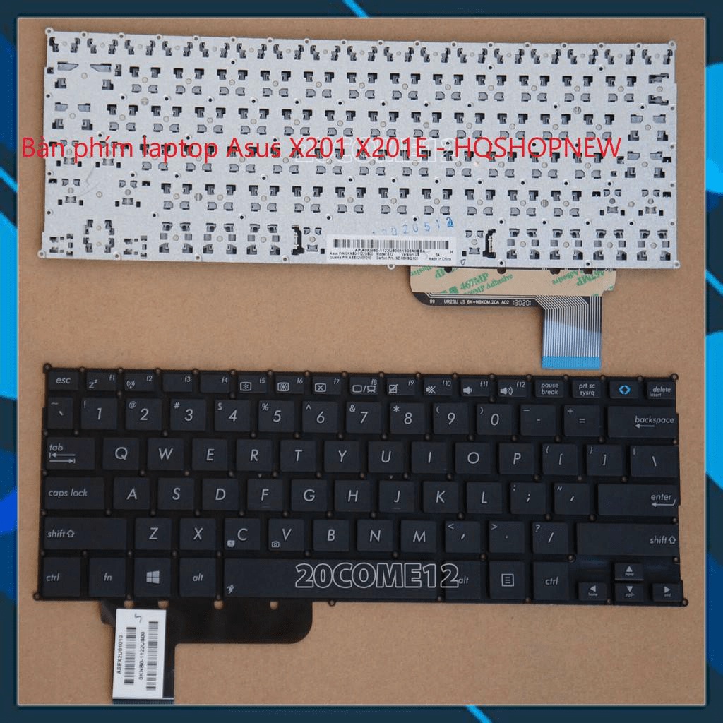 Bàn phím laptop Asus X201 X201E | Shopee Việt Nam