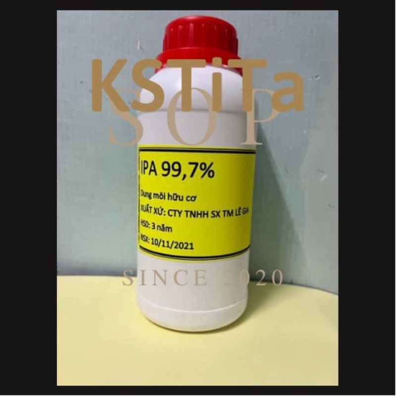 IPA 99.7% (500ml, 1000ml) dùng tẩy mực, vệ sinh máy, phụ gia nhiên liệu ...