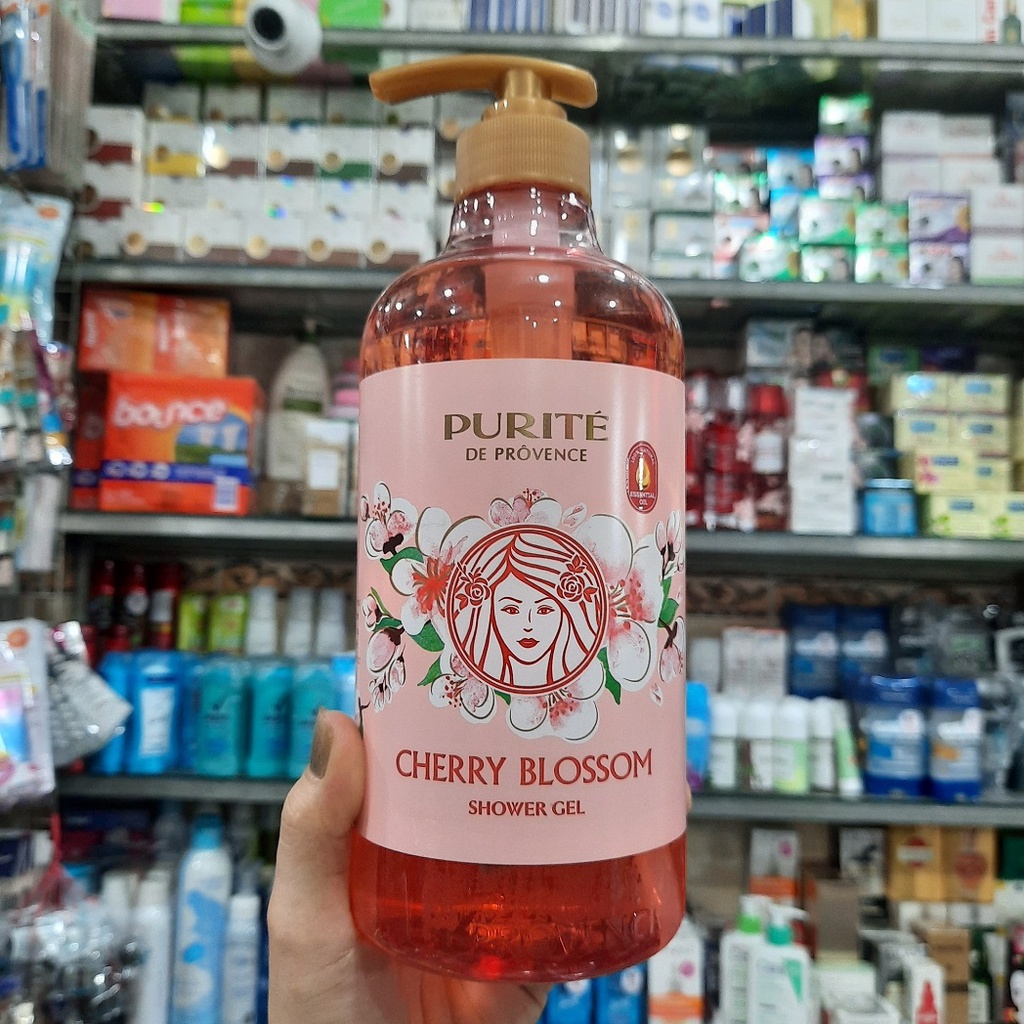Sữa tắm Purite Chiết xuất hoa anh đào 850ml | Shopee Việt Nam