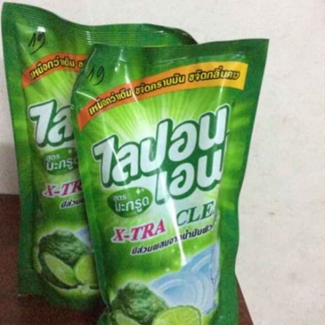 NƯỚC RỬA CHÉN LIPON 500ML TÚI [HƯƠNG CHANH] | Shopee Việt Nam