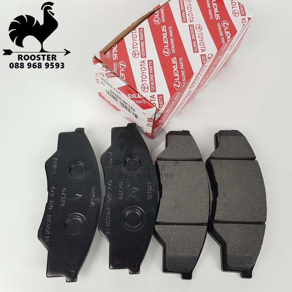 Má phanh (bố thắng) trước xe Toyota Innova (2003-2015) Mã: 044650K160 ...