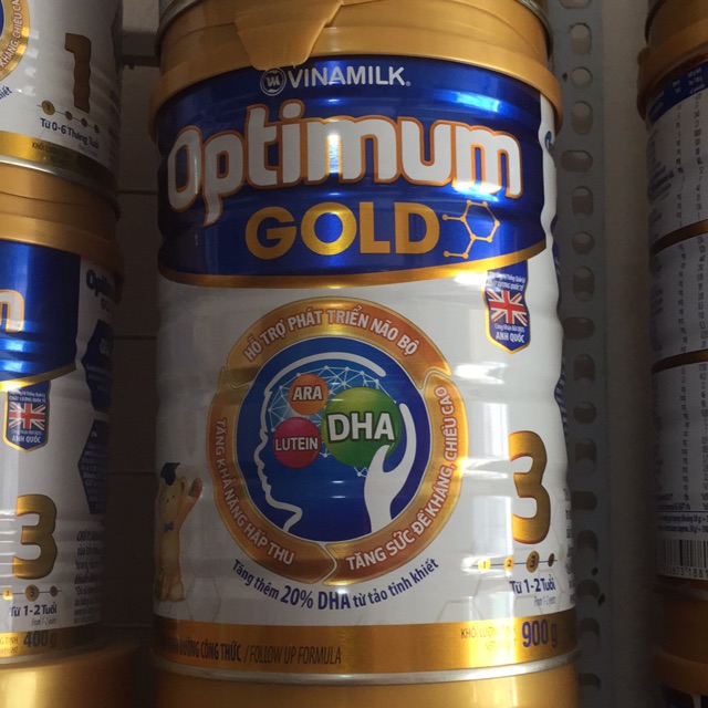 Sữa optimum gold số 3 900g vinamilk | Shopee Việt Nam