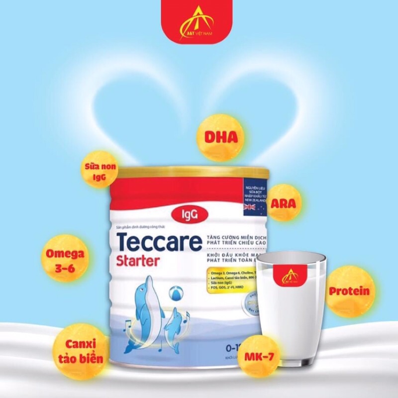 sữa teccare Starter 400g, 900g | Shopee Việt Nam