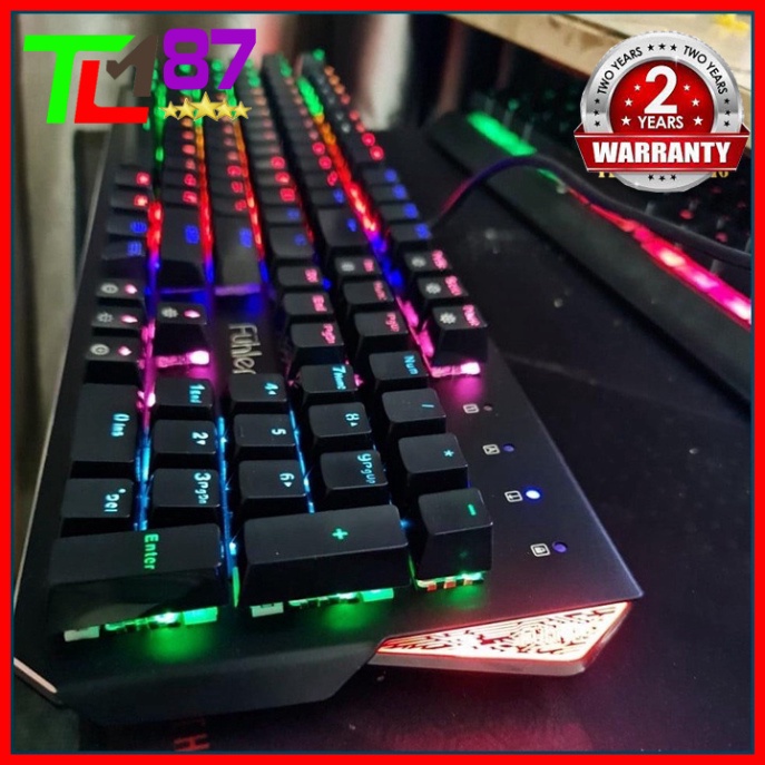 Bàn Phím Máy Tính PC, Bàn Phím Cơ Gaming LED RGB FUHLEN DESTROYER ...
