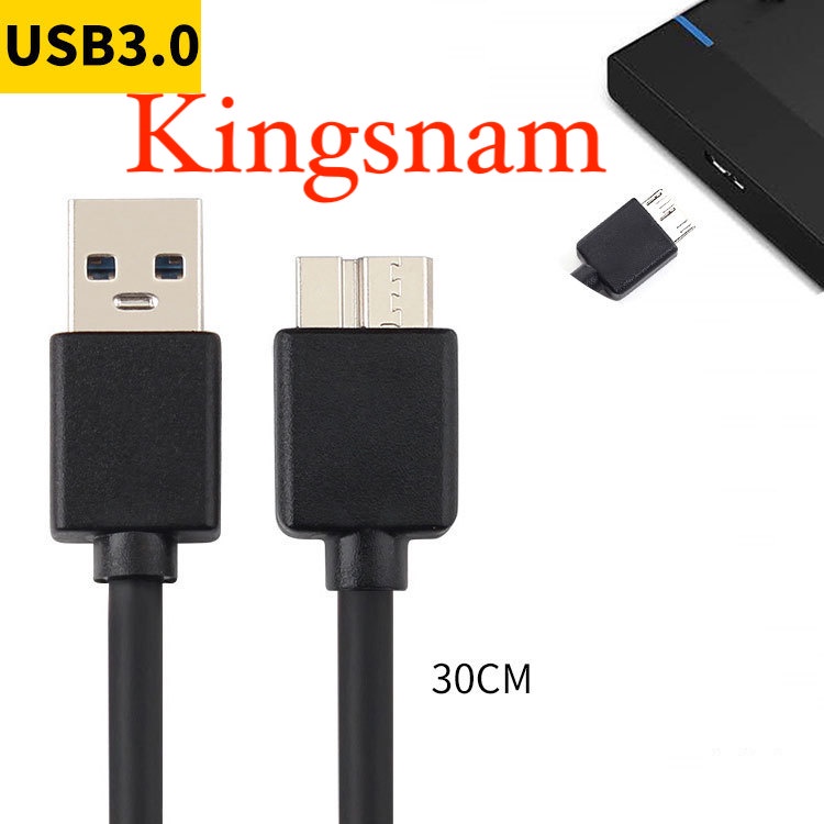 Cáp USB 3.0 Dùng cho Box Hdd 2.5inch hoặc ổ cứng gắn ngoài type A sang ...
