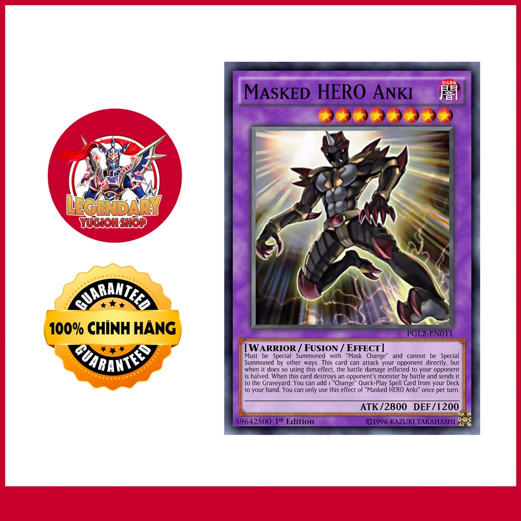 [EN][Thẻ Bài Yugioh Chính Hãng] Masked Hero Anki | Shopee Việt Nam