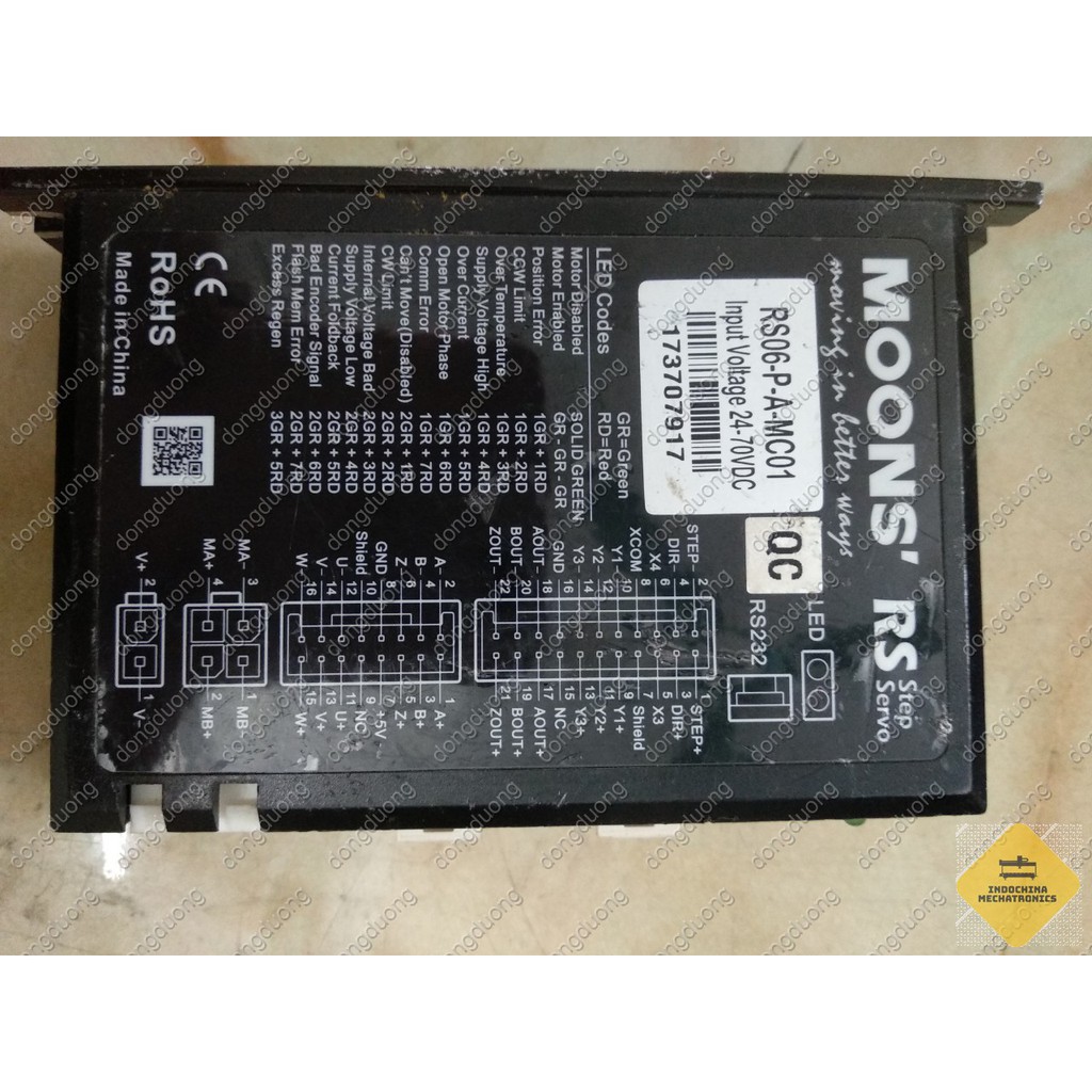 Điều khiển servo của MOON'S RS06-P-A-MC01 | Shopee Việt Nam