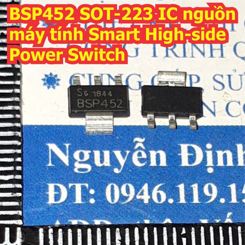 1 con BSP452 SOT-223 IC nguồn máy tính Smart High-side Power Switch kde7868 | Shopee Việt Nam