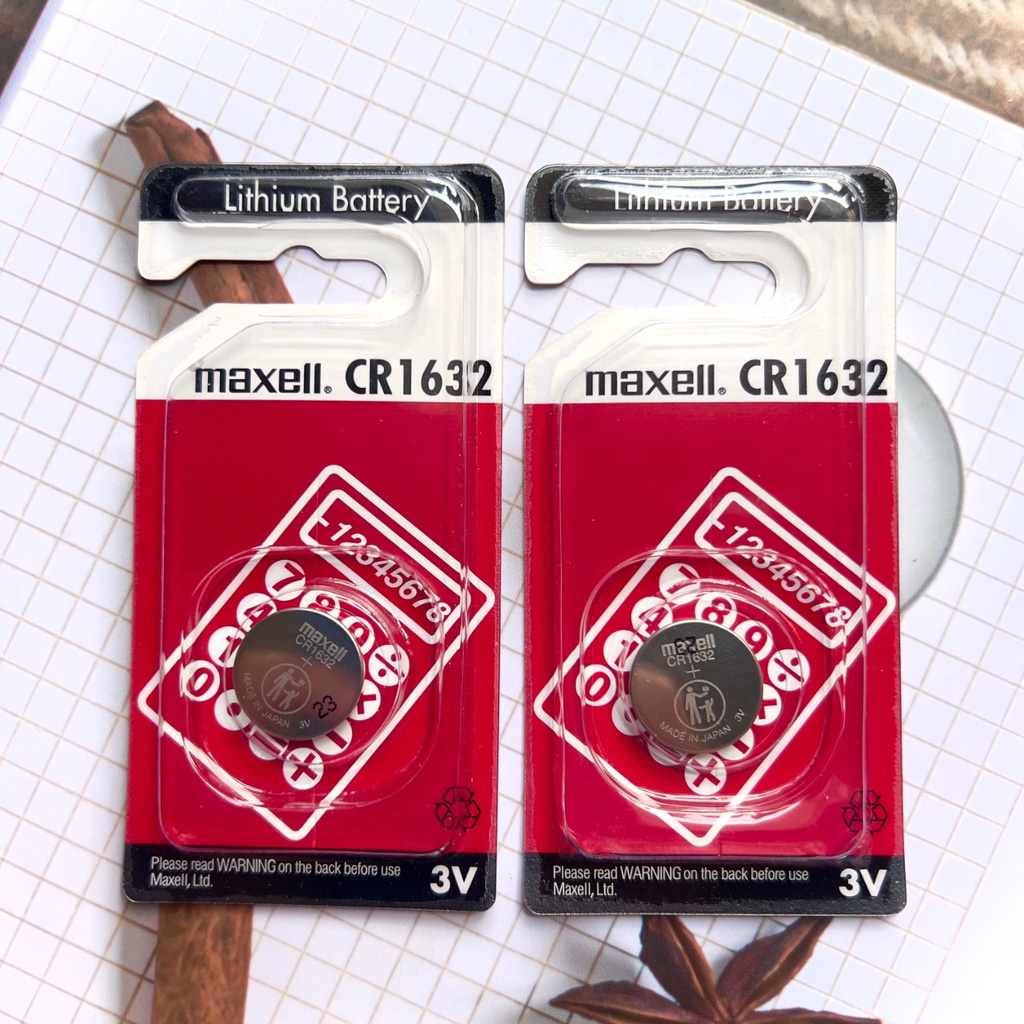Pin CR1632 Maxell 3V (Viên Lẻ) Hàng Chính Hãng Made in Japan 1 Viên ...