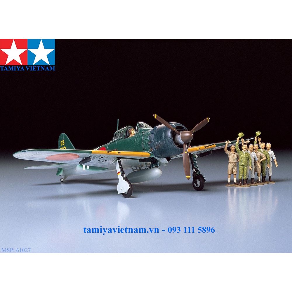 [TAMIYA] 61027 Mô hình máy bay quân sự 1/48 SCALE A6M5c type 52 zero ...