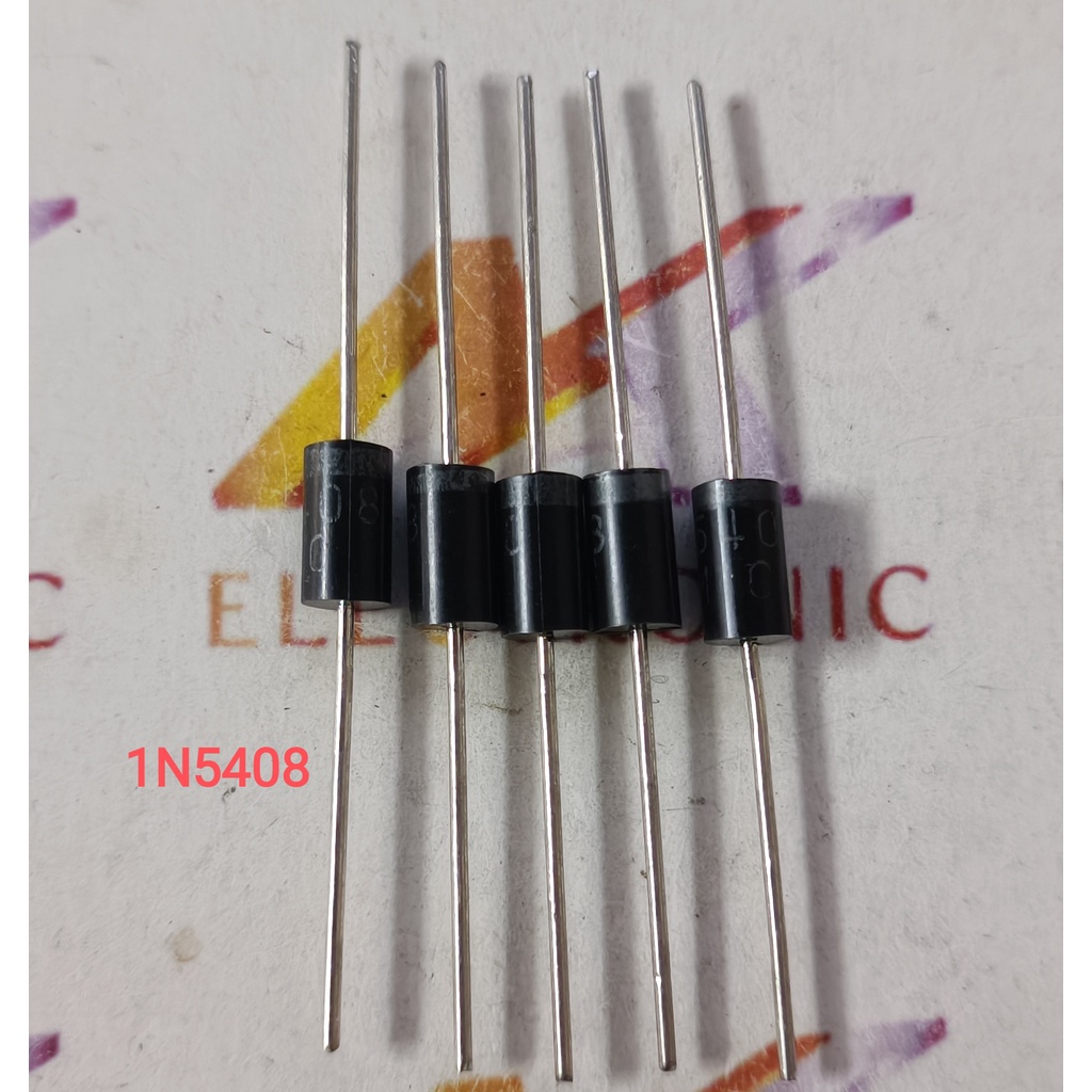 ( Combo 5 con ) Diode 1N5408 IN5408 3A 1000V | Shopee Việt Nam
