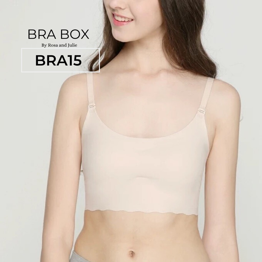 Áo lót su đúc không viền siêu bền (CÓ BIGSIZE) BRA15 BRABOX [Đã về | Shopee Việt Nam